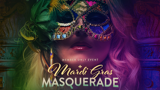 Mardi Gras Masquerade Member Marquis Party | House of Blues Anaheim