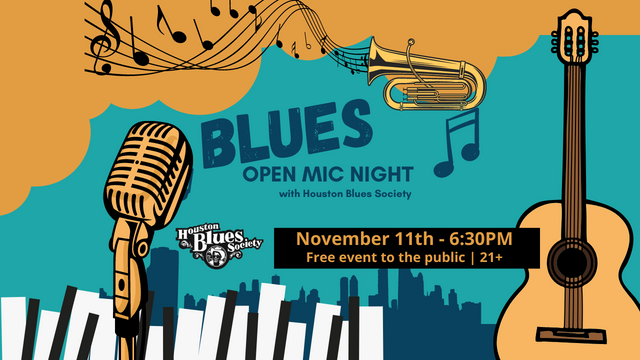 Blues Open Mic Night in the Foundation Room | House of Blues Houston