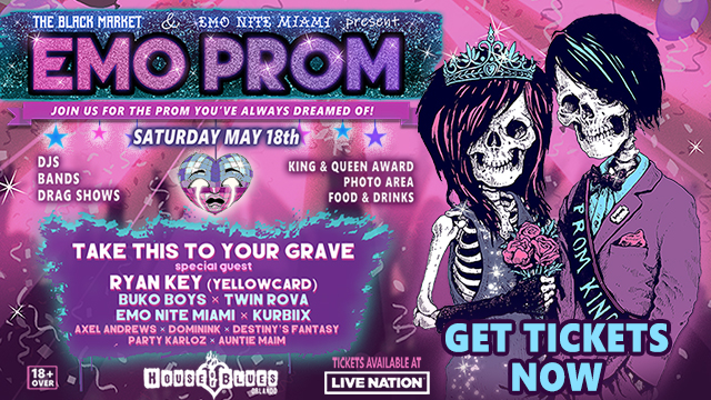 Emo Prom ft. Ryan Key from Yellowcard (18+) | House of Blues Orlando
