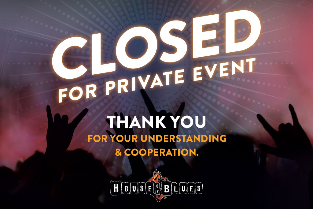 Closed For Private Event Sign